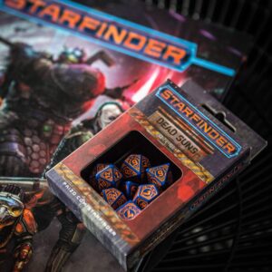 Q-Workshop Starfinder Dead Suns Dice Set 7 Board Games