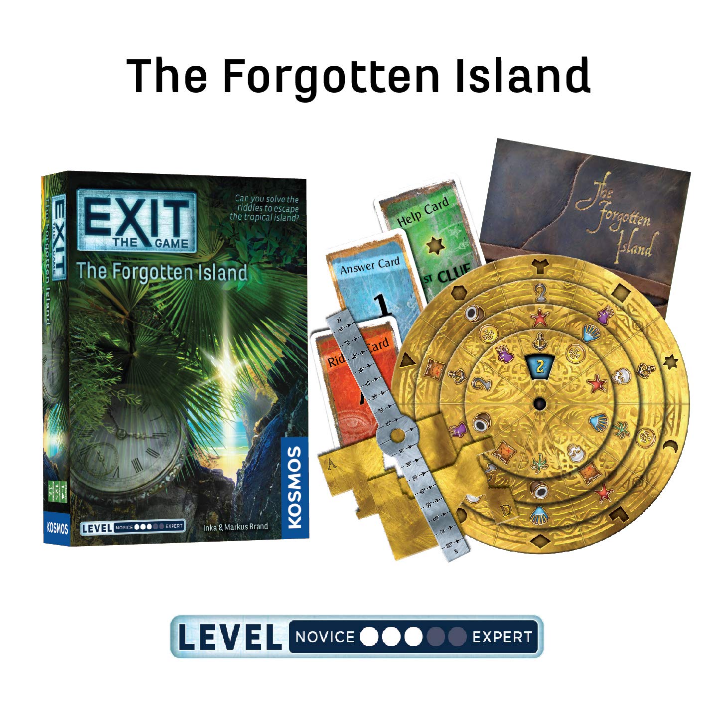 EXIT: The Game 3-Pack Escape Room Bundle | Season 2 | Forgotten Island | Polar Station | Forbidden Castle | Family-Friendly, Cooperative Game | at-Home Escape Room | 1 to 4 Players | Ages 12+