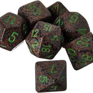 Chessex CHX25310 Dice-Speckled Earth Set, One Size, Multicolor