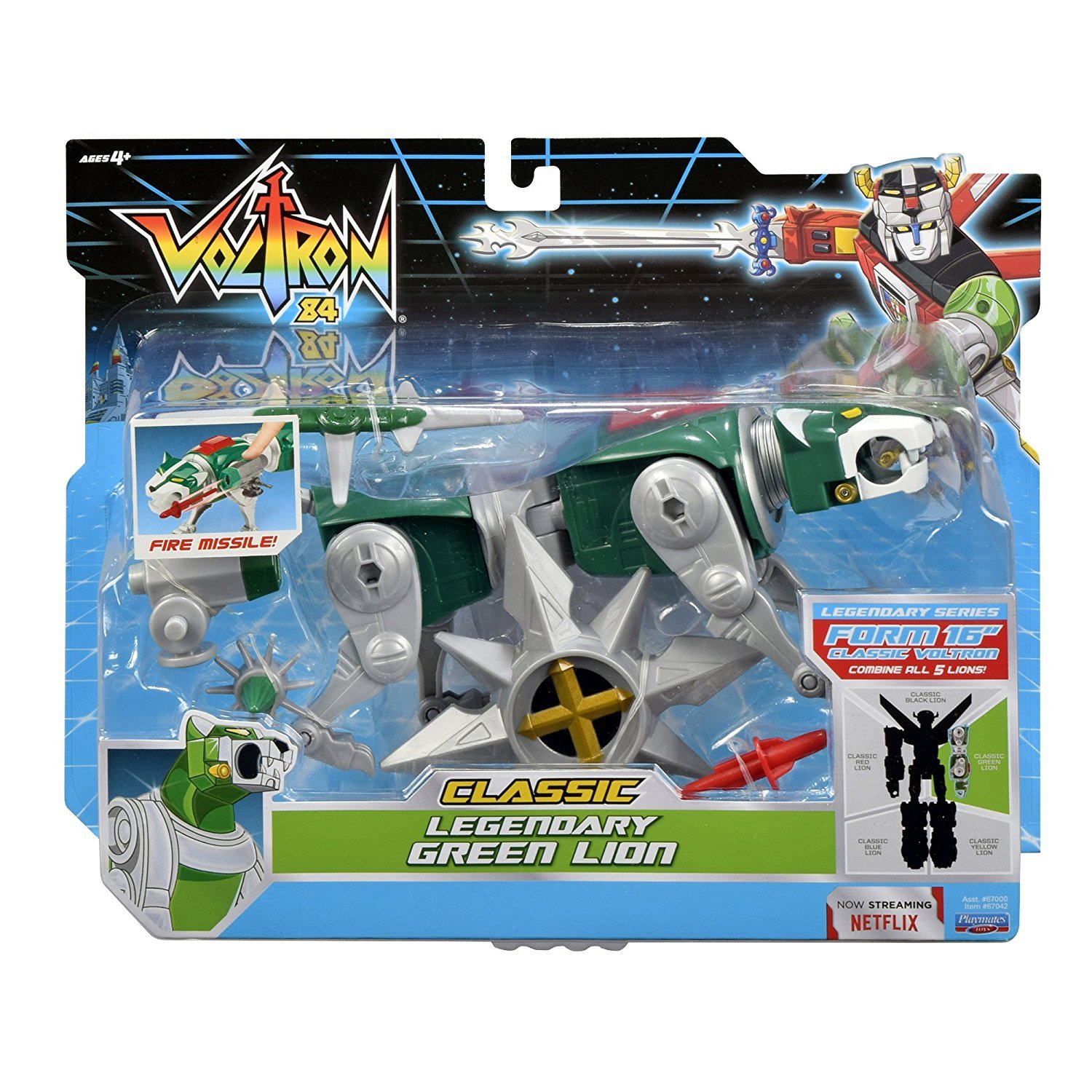 Voltron Classic Combining Green Lion Action Figure