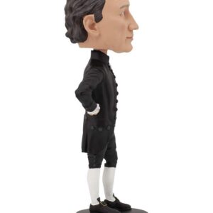 Royal Bobbles James Monroe Bobblehead, Premium Polyresin Lifelike Figure, Unique Serial Number, Exquisite Detail