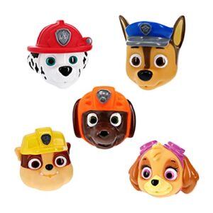 ginsey paw patrol bath squirter, 5 pack, small, old