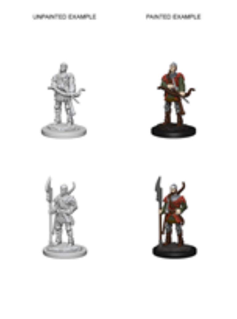 Pathfinder Deep Cuts Unpainted Miniatures: Wave 4: Town Guards