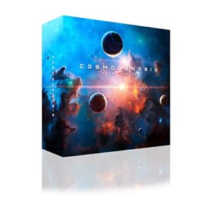 ludonova cosmogenesis board game | strategy game | space exploration game | fun family board game for adults and kids | ages 12 and up | 2-4 players | average playtime 60 minutes | made by ludonova