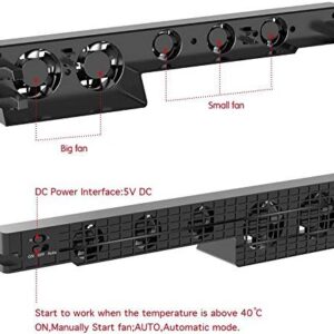 Dobe PS4 Pro Cooling Fan for comfortable with Sony Playstation 4 Pro Gaming Console