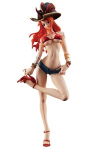 banpresto one piece flag diamond ship nami action figure