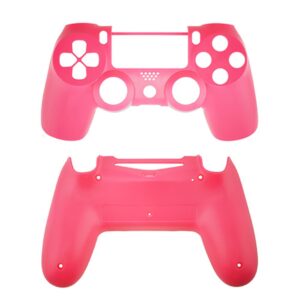 Replacement Full Housing Shell Case Cover with Buttons Mod Kit For PS4 Pro Slim For Sony Playstation 4 Dualshock 4 PS4 Slim Pro Wireless Controller - Pink