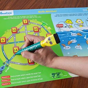 Skillmatics Educational Game : Math Master | Reusable Activity Mats with 2 Dry Erase Markers | Gifts & Learning Tools for Ages 6-9