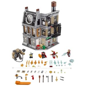 lego marvel super heroes avengers: infinity war sanctum sanctorum showdown 76108 building kit (1004 pieces)