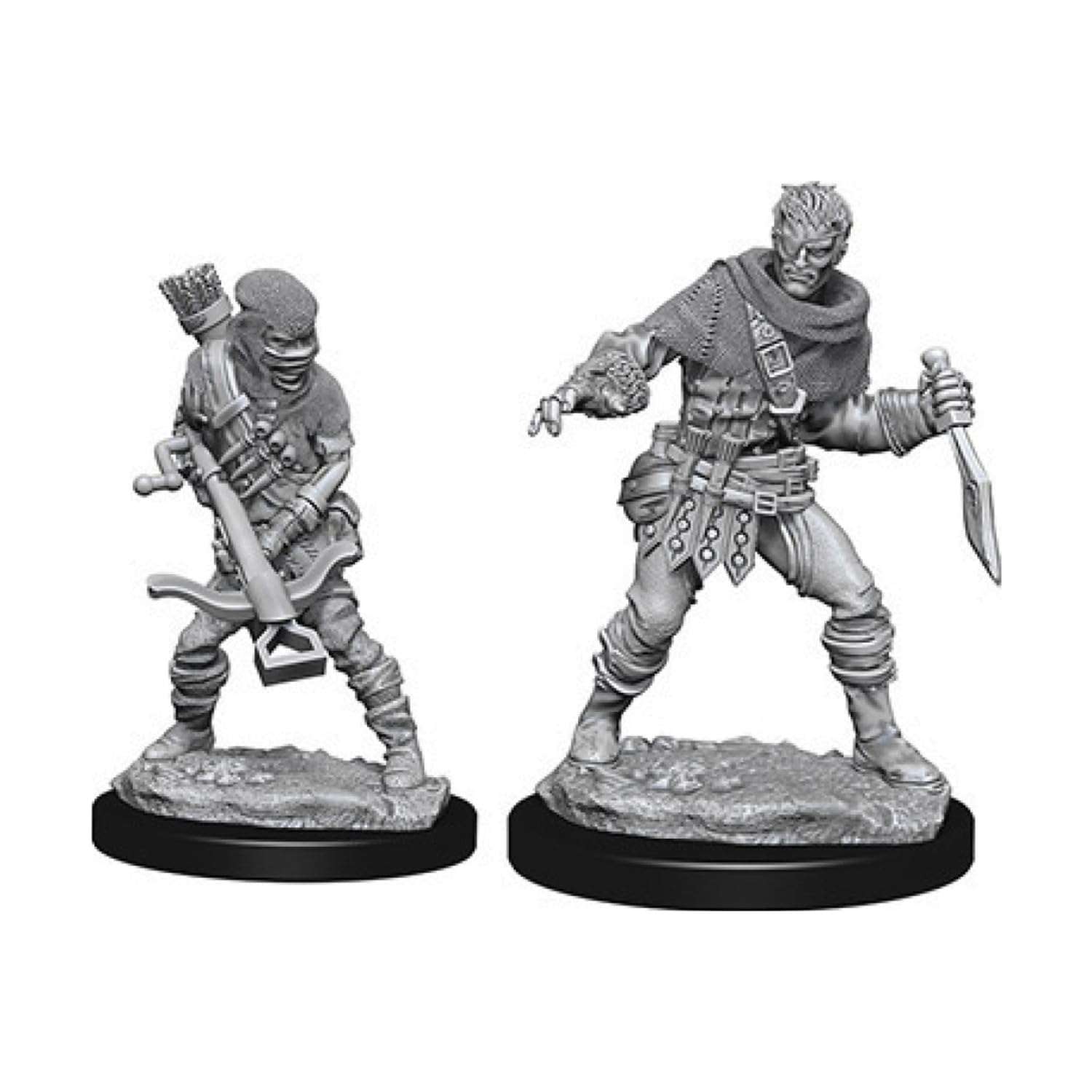 WizKids Deep Cuts Unpainted Miniatures: Wave 4: Bandits