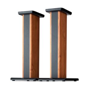 edifier ss02 25.6 inch wood grain speaker stands for s1000db / s2000pro/ s1000mkii hollowed stands for optional sand filling tuning - pair