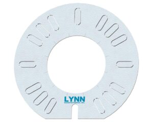 lynn manufacturing replacement burner mounting gasket, universal & beckett 4'', 9550