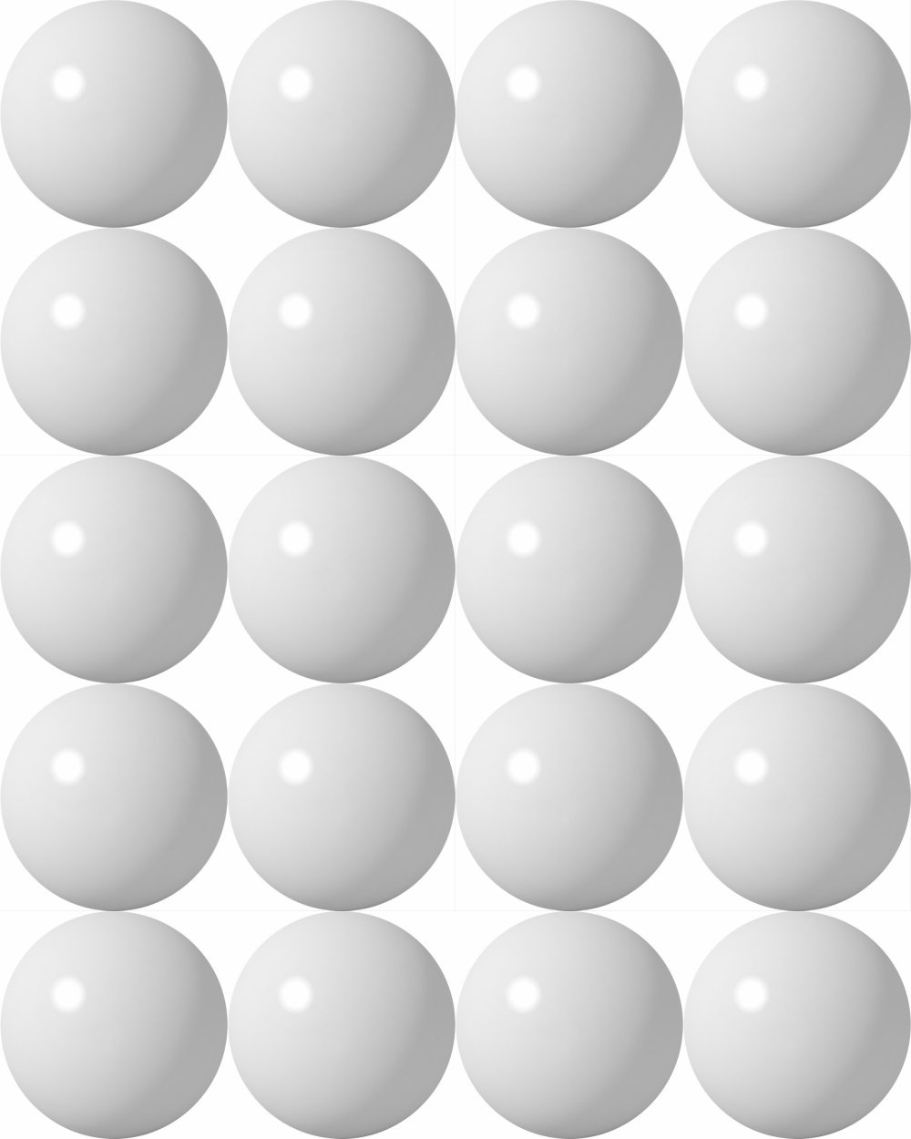 Twenty (20) Hungry Hungry Hippos Game Replacement Marbles Balls