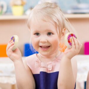 Imagination Generation Baker's Dozen Wooden Donuts, 13 Assorted Colorful Wood Eats! Pastries