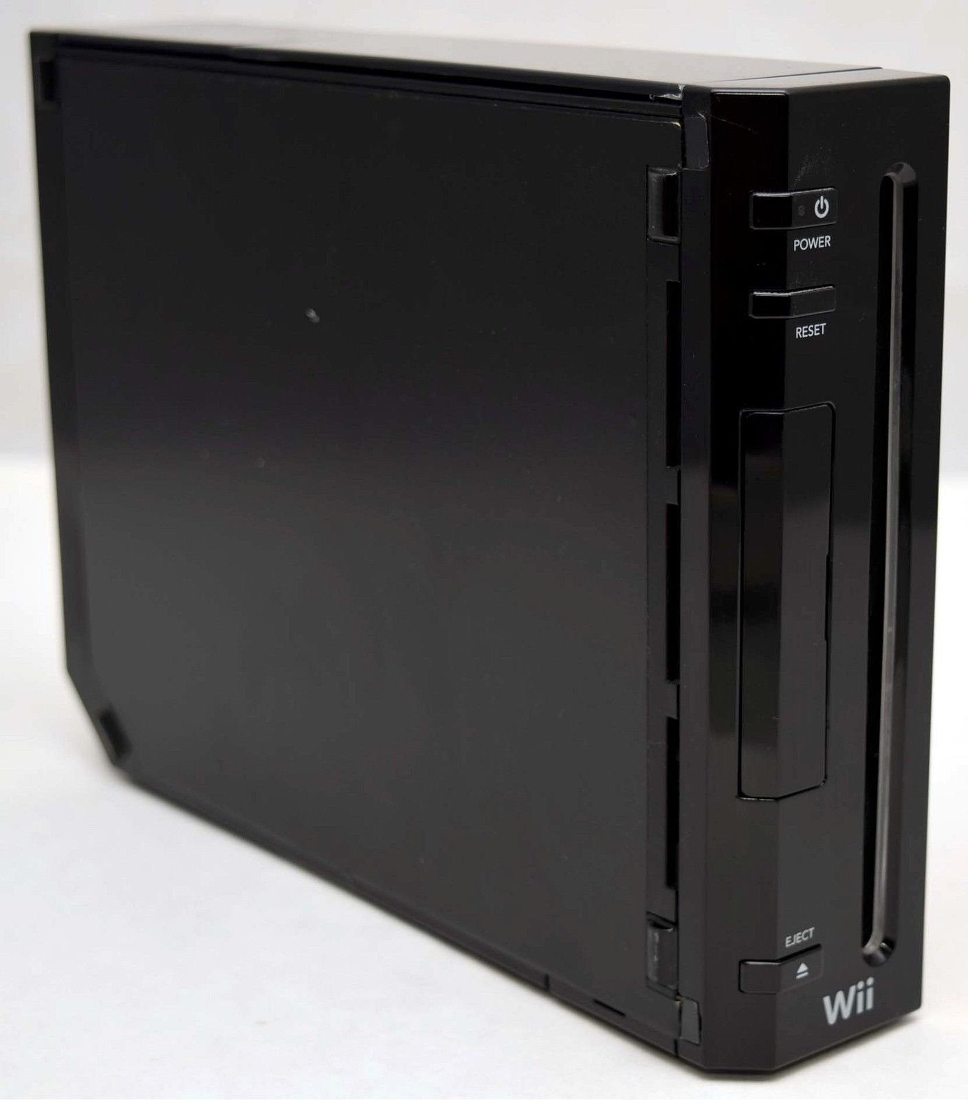 Replacement Black Nintendo Wii Console - GameCube Compatible Version - No Cables Or Accessories