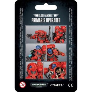 games workshop 99070101037" blood angels primaris upgrades miniature