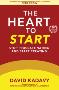 the heart to start: stop procrastinating & start creating (getting art done book 1)