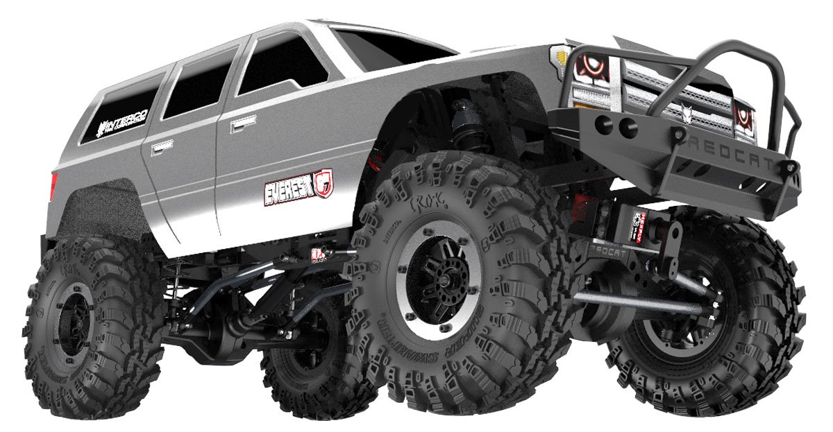 Redcat Racing Everest GEN7 Sport 1/10 4WD RTR Scale Rock Crawler, Silver