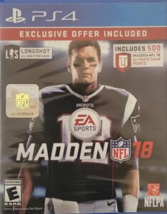 madden nfl 18 limited edition for playstation 4