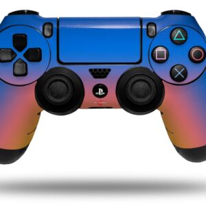 WraptorSkinz Skin Compatible with Sony PS4 Dualshock Controller PlayStation 4 Original Slim and Pro Smooth Fades Sunset (Controller NOT Included)