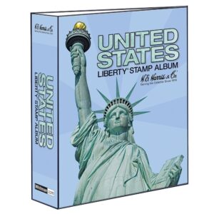 harris usa liberty stamp album with pictures/illustrations (binder only)