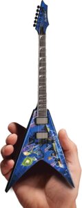 axe heaven megadeth dave mustaine rust in peace dean 1/4 scale guitar