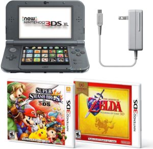 nintendo 3ds xl bundle (black)