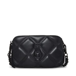 steve madden daisy quilted crossbody, black