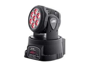 stage right stage wash 7 x 10w led moving head (rgbw)