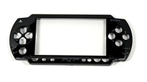 for sony psp 1000 psp1000 black front faceplate shell case cover proctector replacement