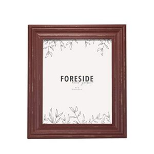 foreside home & garden ffrd06232 8x10 dalton photo frame red