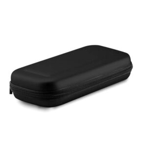 carrying case compatible with nintendo switch - protective hard portable travel carry case shell pouch for console & accessories - black