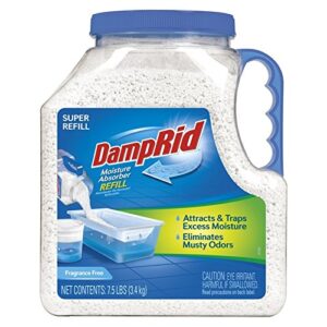 damp rid 7.5 lb. no scent moisture absorber refill