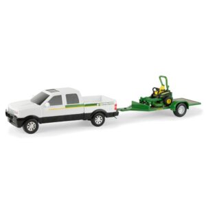 john deere z930m with truck