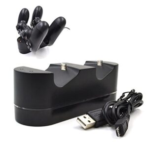 skywin ps4 controller charging dock - dual controller charger for playstation 4 dual shock controllers - charge two ps4 controllers simultaneously