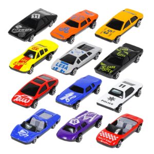 KidPlay Kids Die Cast Toy Race Car Set Assorted Colors Boys Toy Vehicles 50pc