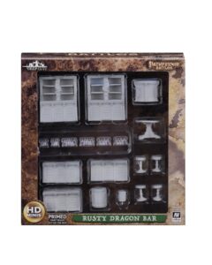 pathfinder battles deep cuts unpainted miniatures: rusty dragon bar