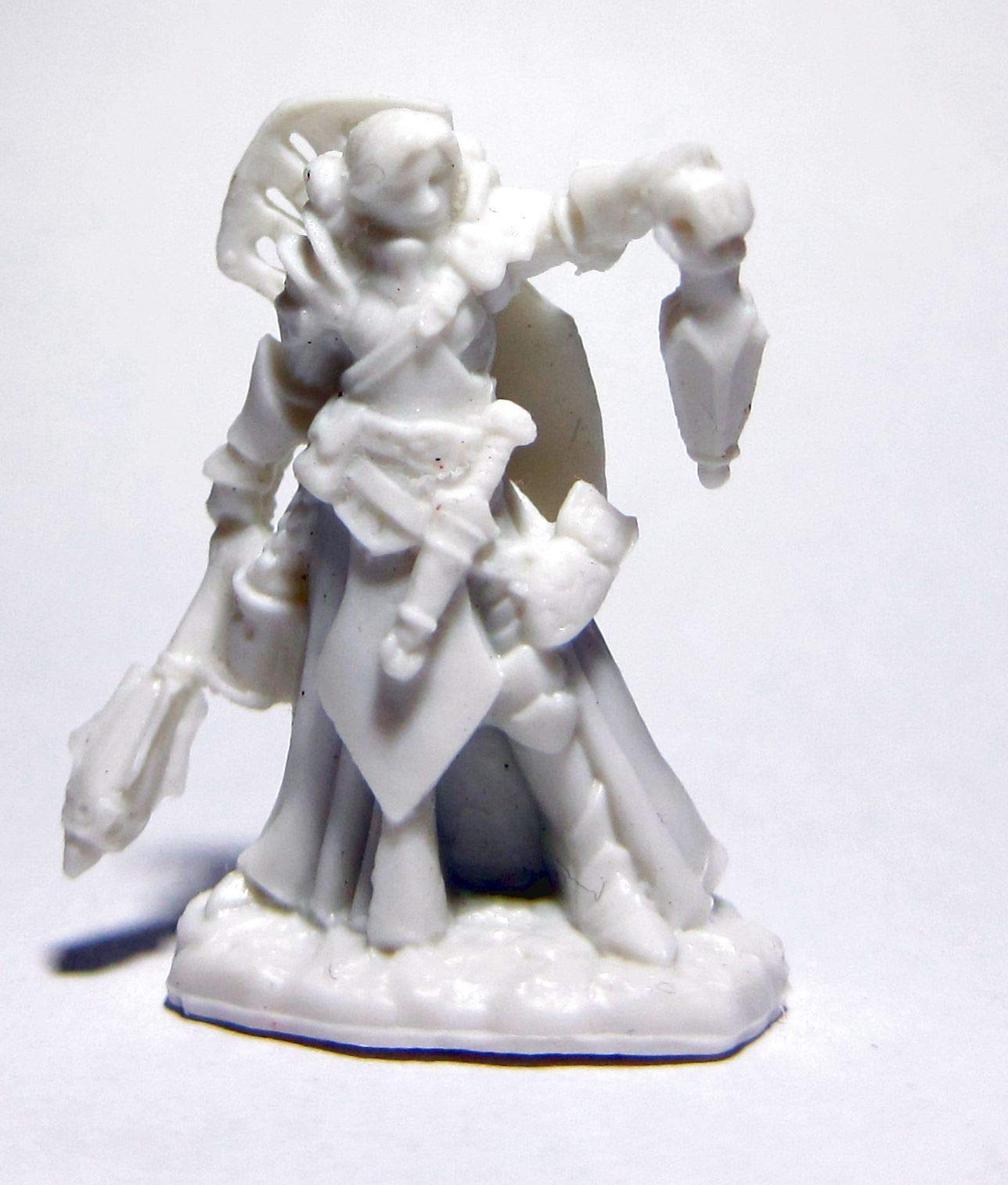 REAPER Miniatures Christina, Female Cleric #77468 Bones Unpainted Plastic Figure