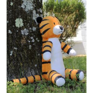 Attatoy Regit The Plush Tiger Toy, 17-Inch Tall Striped Sitting Tiger Stuffed Animal