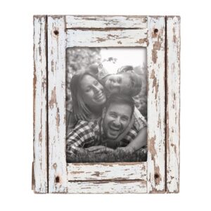 foreside home & garden ffrd06209 5x7 heartland photo frame white