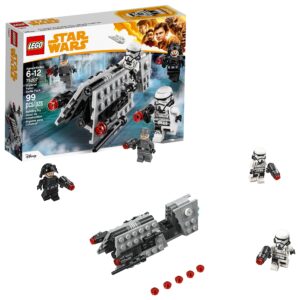 lego star wars imperial patrol battle pack 75207 building kit (99 piece)