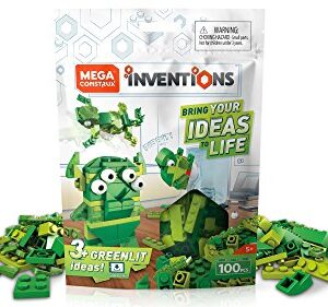 Mega Construx Inventions Green Brick Building Set