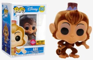 funko pop! disney: aladdin - abu (flocked exclusive) #353