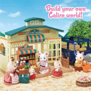 Calico Critters Grocery Market - Shop, Play, and Let Creativity Bloom!, Cream & Brown