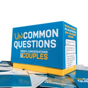 uncommon questions 200 fresh conversations starters for couples daily tool to reconnect with your partner | quick relationship strengthener | works great for groups