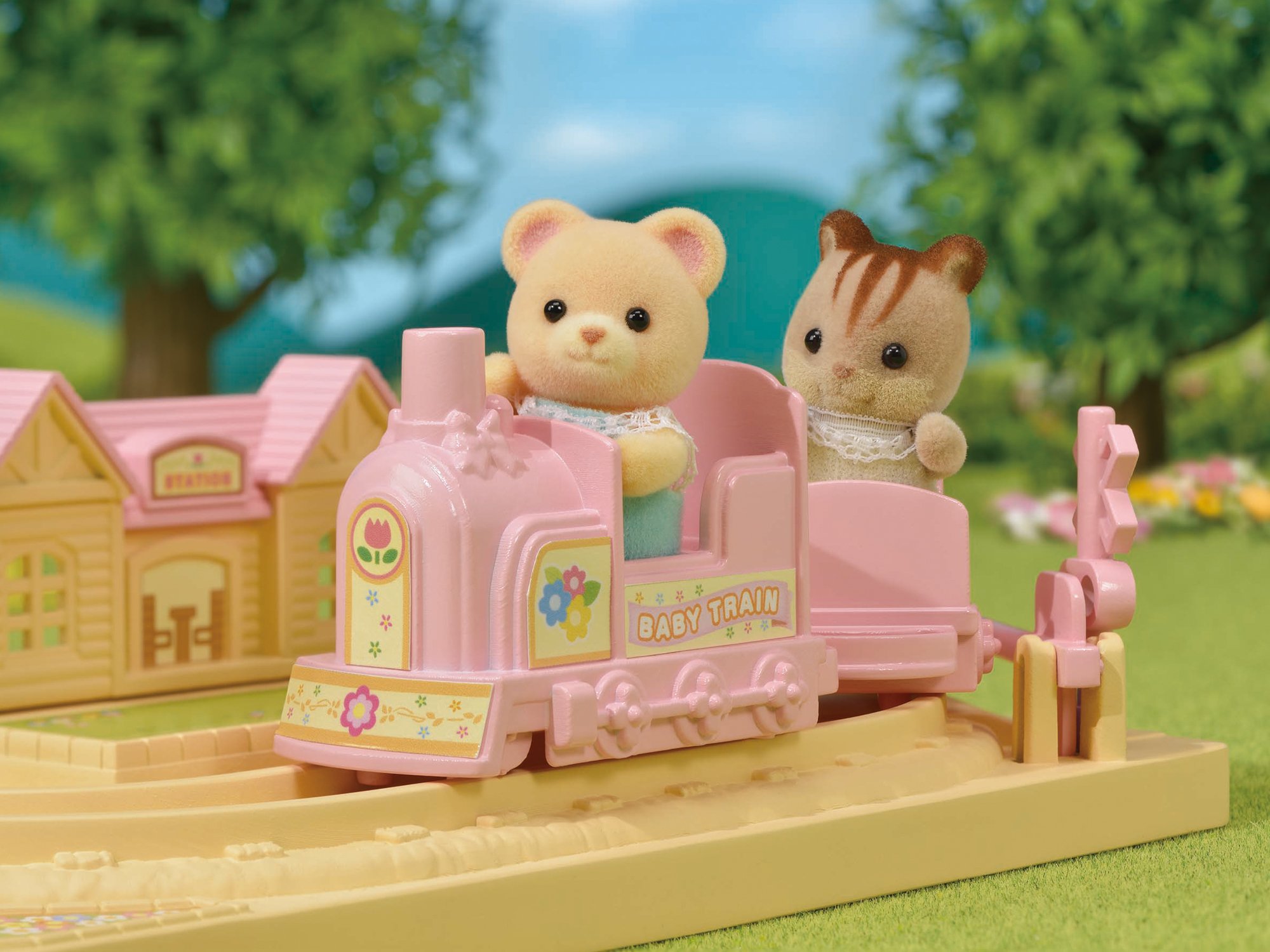 Calico Critters Baby Choo-Choo Train