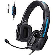 tritton kama stereo gaming headset for ps4, xbox one, noise cancelling over ear headphones with mic for nintendo switch