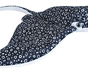 Wild Republic Spotted Eagle Ray Plush, Stuffed Animal, Plush Toy, Gifts for Kids, Cuddlekins 20 inches