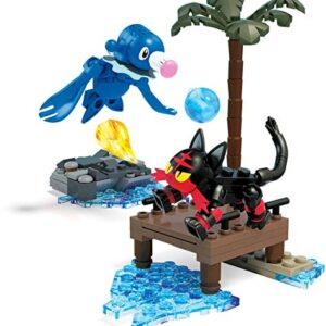 Mega Construx Pokemon Litten vs. Popplio Building Set