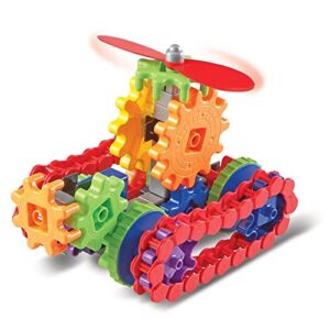 Learning Resources Gears! Gears! Gears! Machines in Motion,116 Pieces, Ages 5+, STEM Toys, Gear Toy, Puzzle, Early Engineering Toys